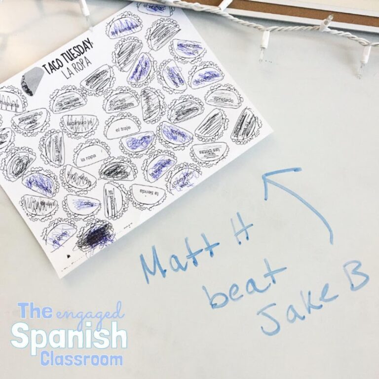 Make Spanish Class Competitive and Fun: How to play Taco Tuesday in any ...