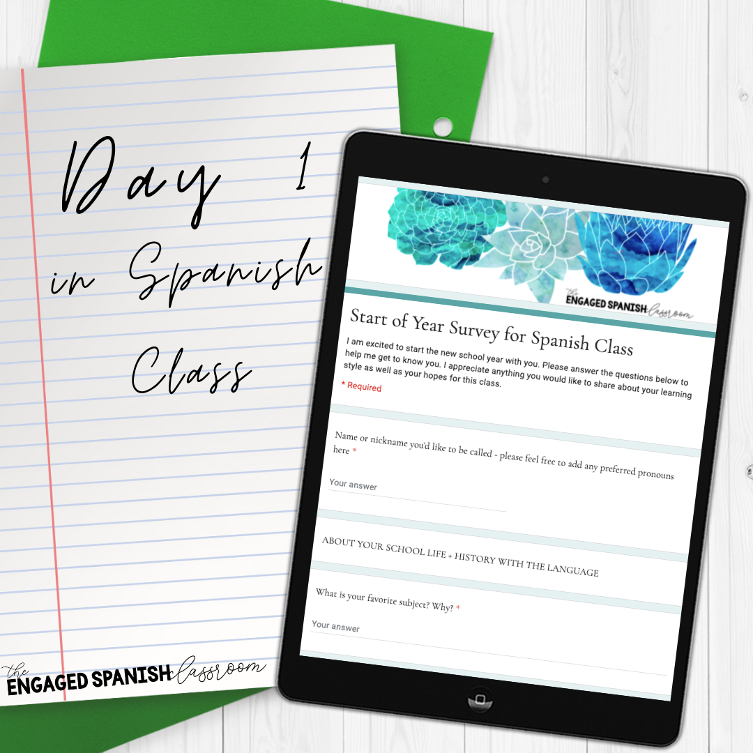 7 Activities And Ideas For A Successful First Day Of School In Spanish 7 Activities And Ideas For A Successful First Day Of School In Spanish