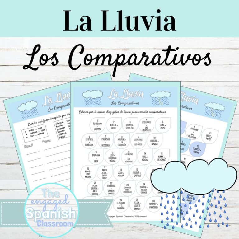 Planning Made Easy: Engaging Spanish 2 Review Activities to Reach All ...