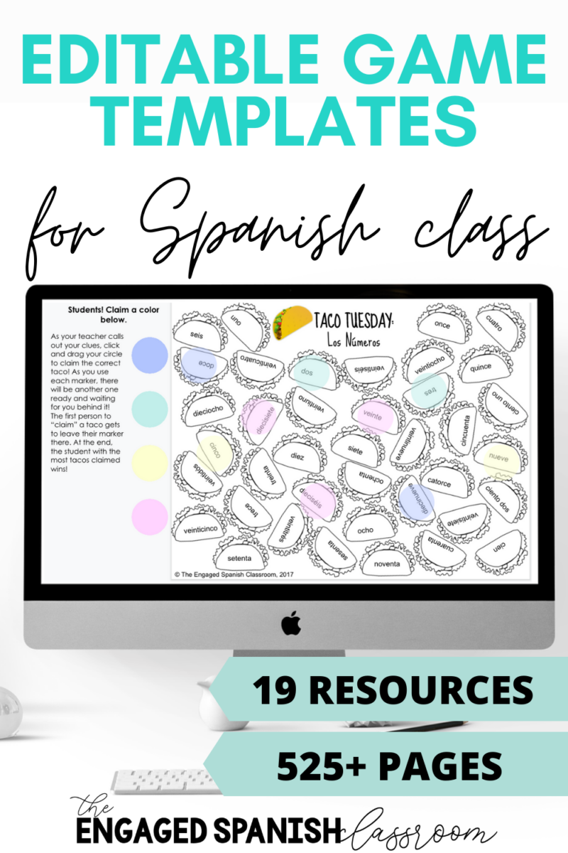 Spanish Teacher Appreciation Week Giveaway • The Engaged Spanish Classroom