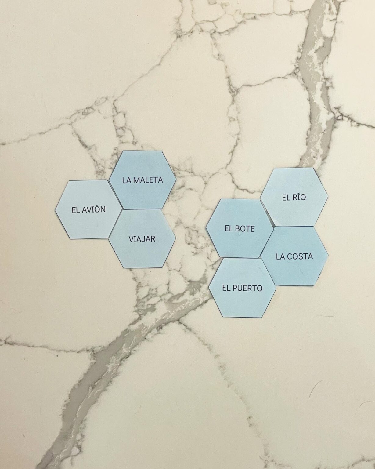 How to Incorporate Hexagon Grouping in Spanish Class • The Engaged ...
