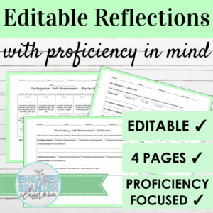 My 3 Favorite Reflection Strategies for Spanish Class • The Engaged ...